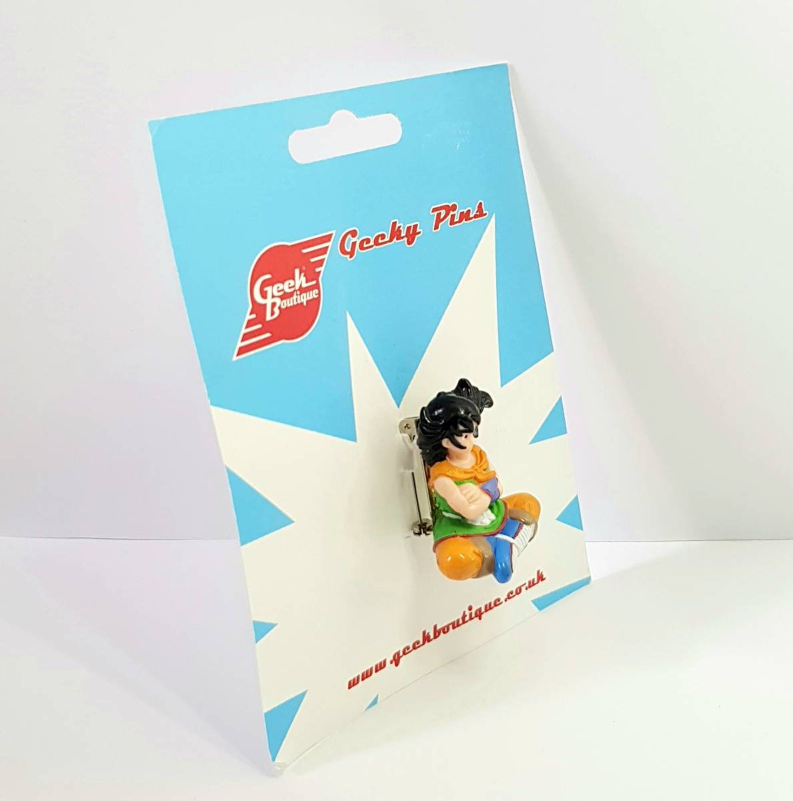 Dragon Ball Z Pin Badge Handmade Using 90s Recycled Toys Etsy