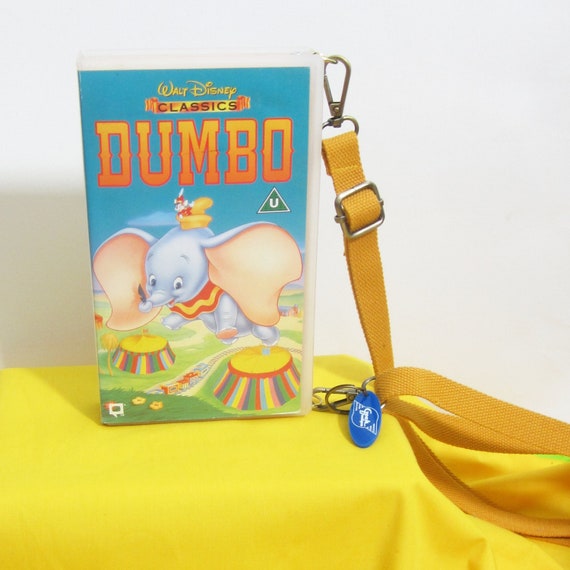 Disney's DUMBO Recycled VHS Hand Bag handmade Using | Etsy