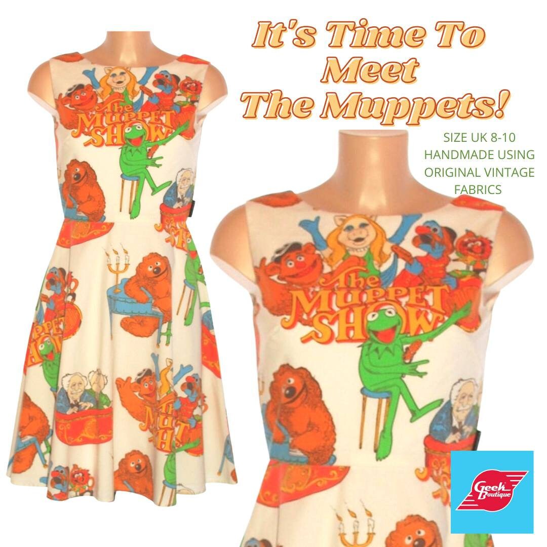 Muppet Show Kleid von Geek Boutique Handmade mit Original - Etsy.de
