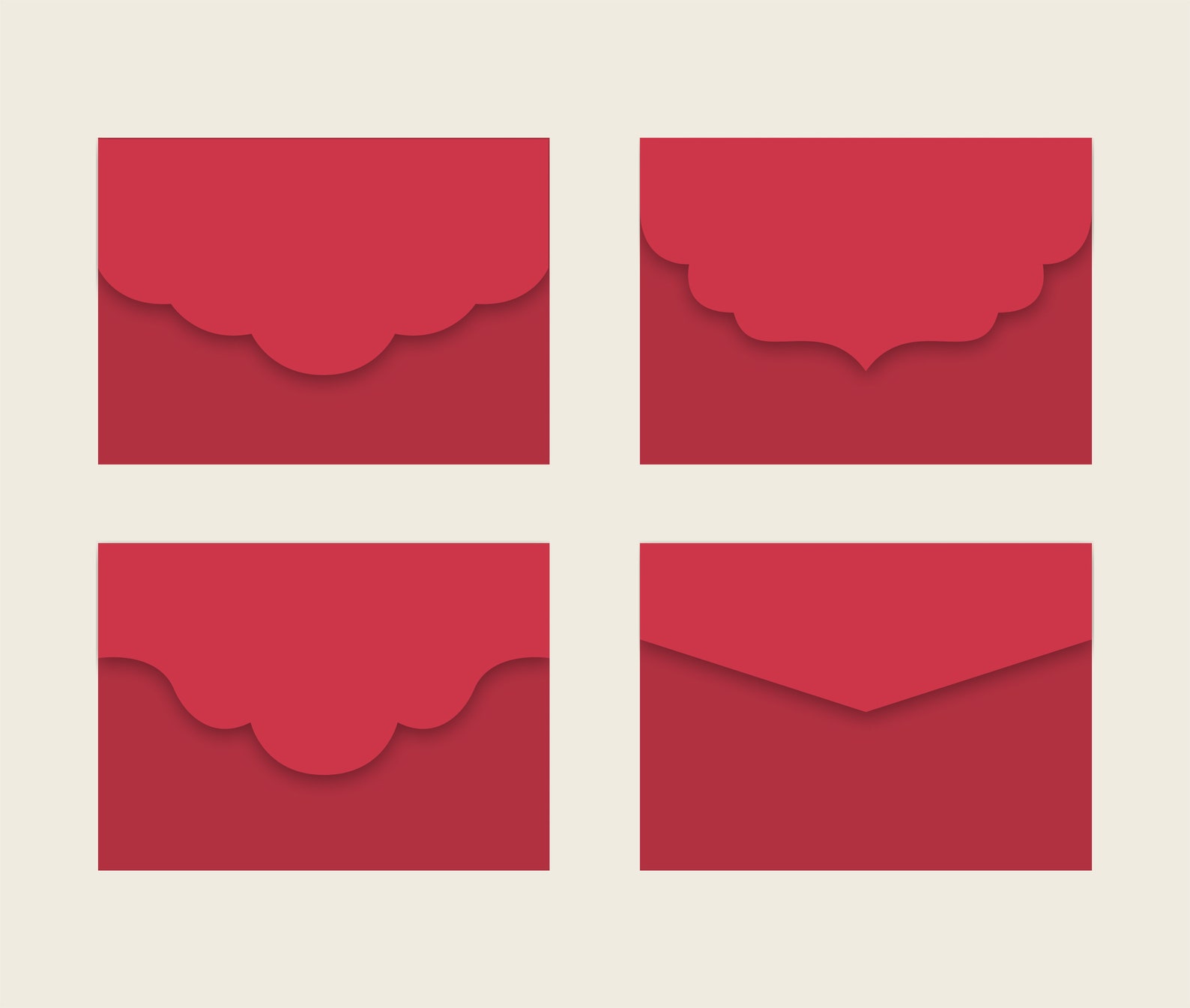 A7 5.25 X 7.25 Simple Posting Envelopes for Wedding Invitation - Etsy