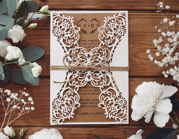 Lace Doily Wedding Invitations How To Make A Doily Wrap/doily Envelope