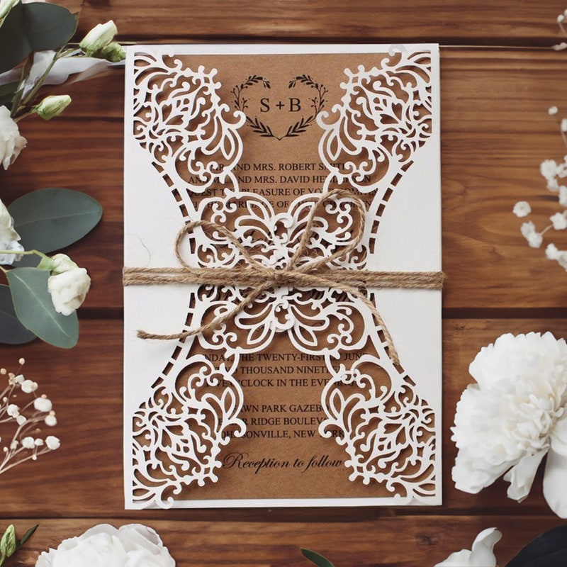 Doily Invitations - Etsy