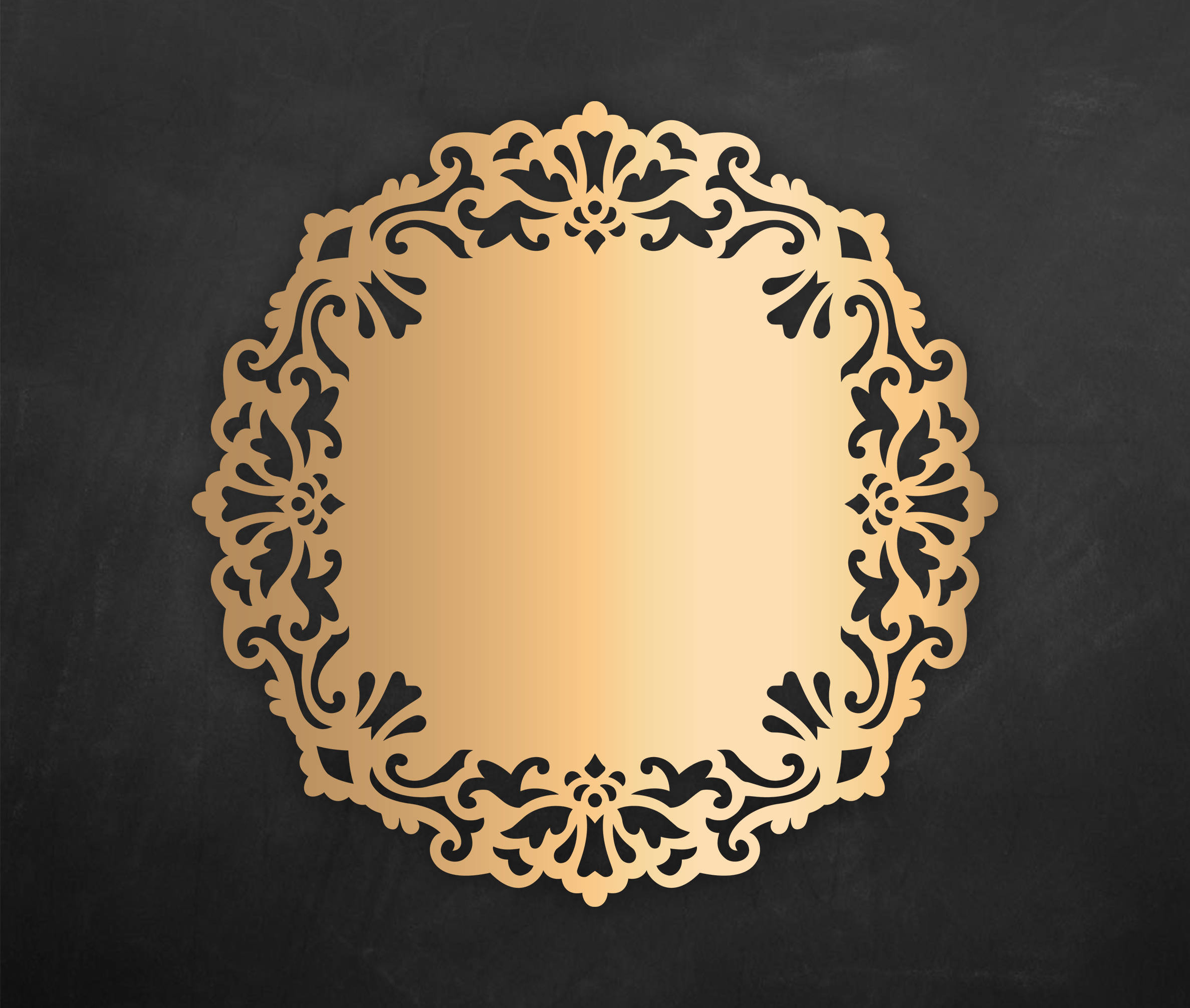 Art & Collectibles Doily Lace Cake Topper Templates SVG Drawing ...