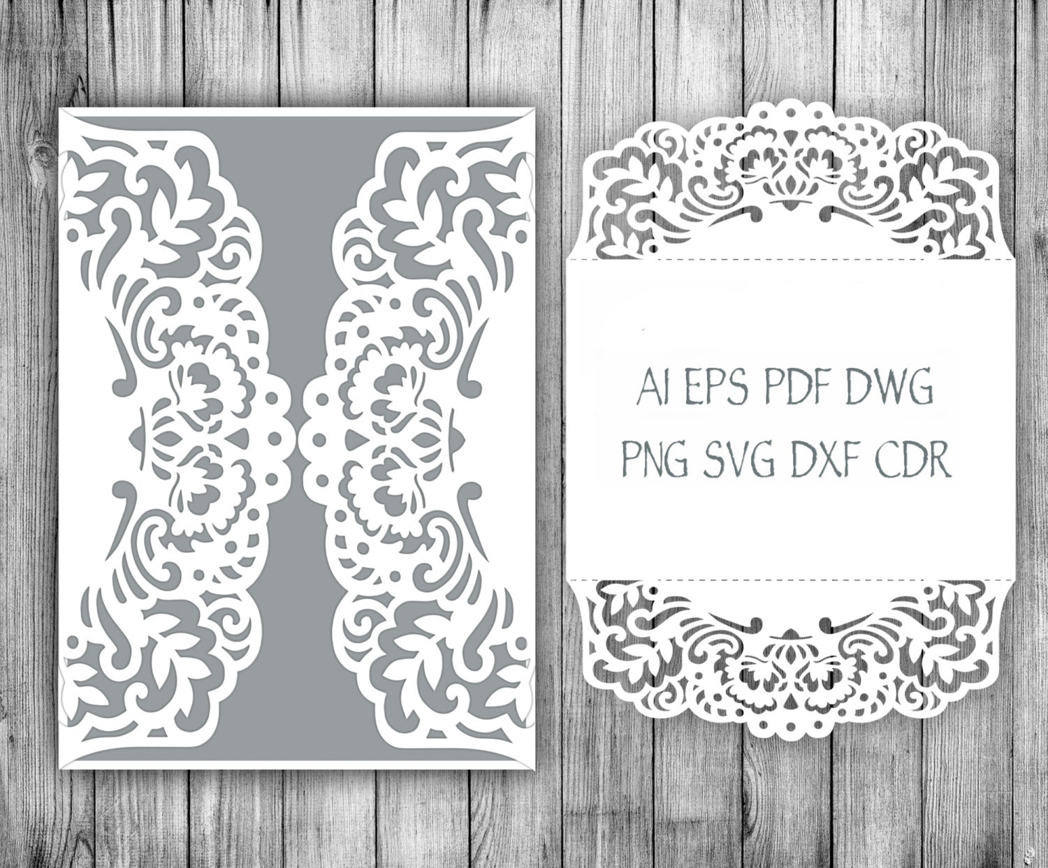 Stationery Paper Design & Templates svg, cdr, ai, eps, dxf,studio ...