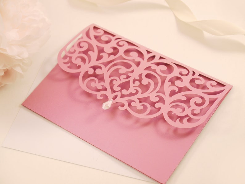 10 DIY Laser Cut Invitation Sleeves That Guests Can't Ignore