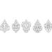 Set Ornamental Pendant Templates, Vector Cutting File / SVG, DXF, PNG ...