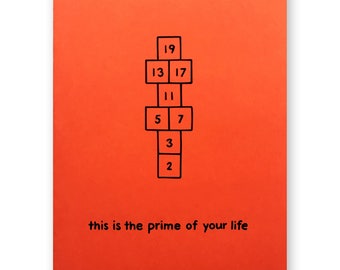 Math Birthday Card | Etsy