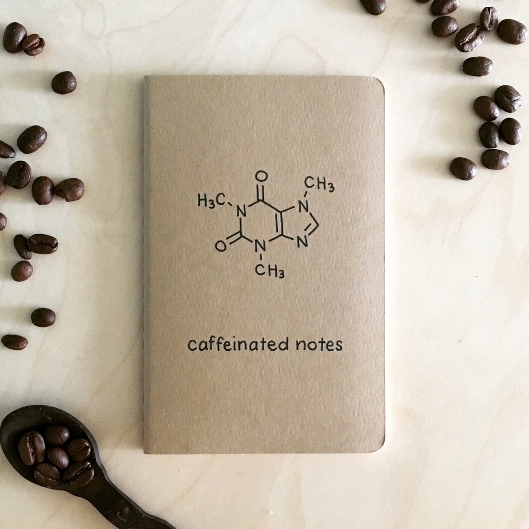 Science Coffee Notebook | Caffeine Journal Caffeinated Chemistry Notes ...