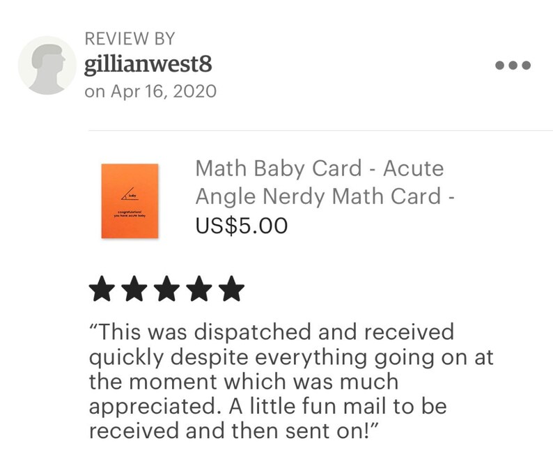 Math Baby Card Acute Angle Cute Maths Baby Card - Etsy