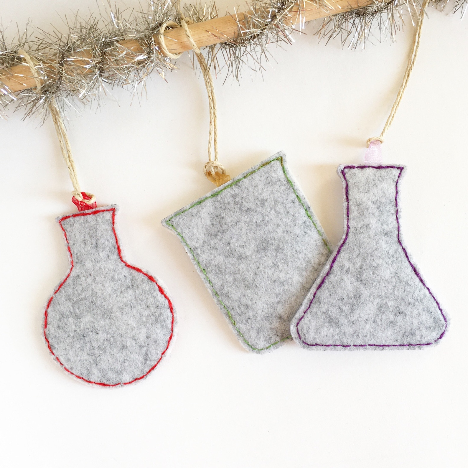 Chemistry Lab Ornaments Beaker Flask Science Christmas Tree - Etsy