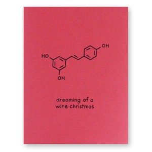 Holiday Drinks Chemistry Christmas Card Set of 5 - Science Puns ...