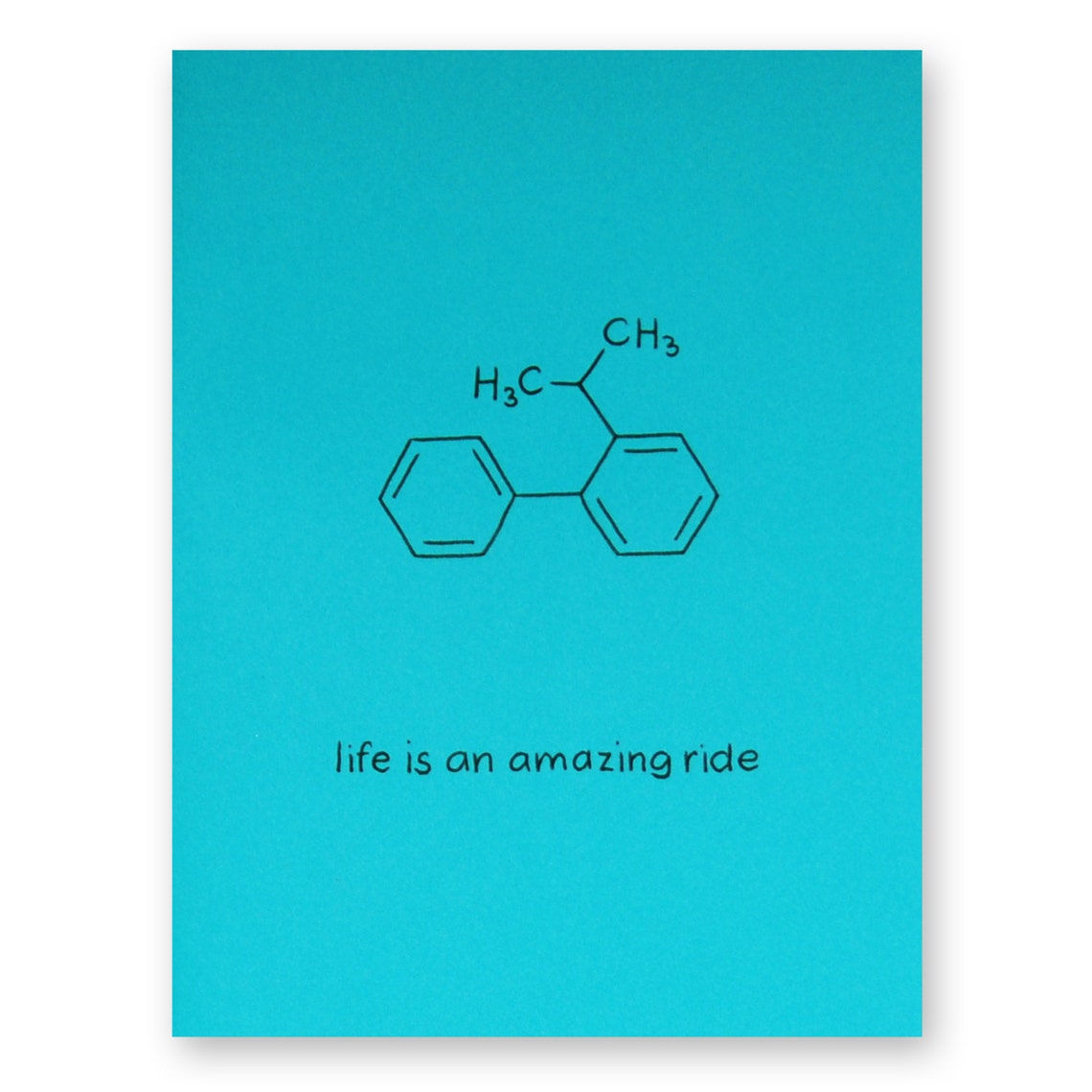 Science Retirement Card Bicycle Chemistry Life is an | Etsy