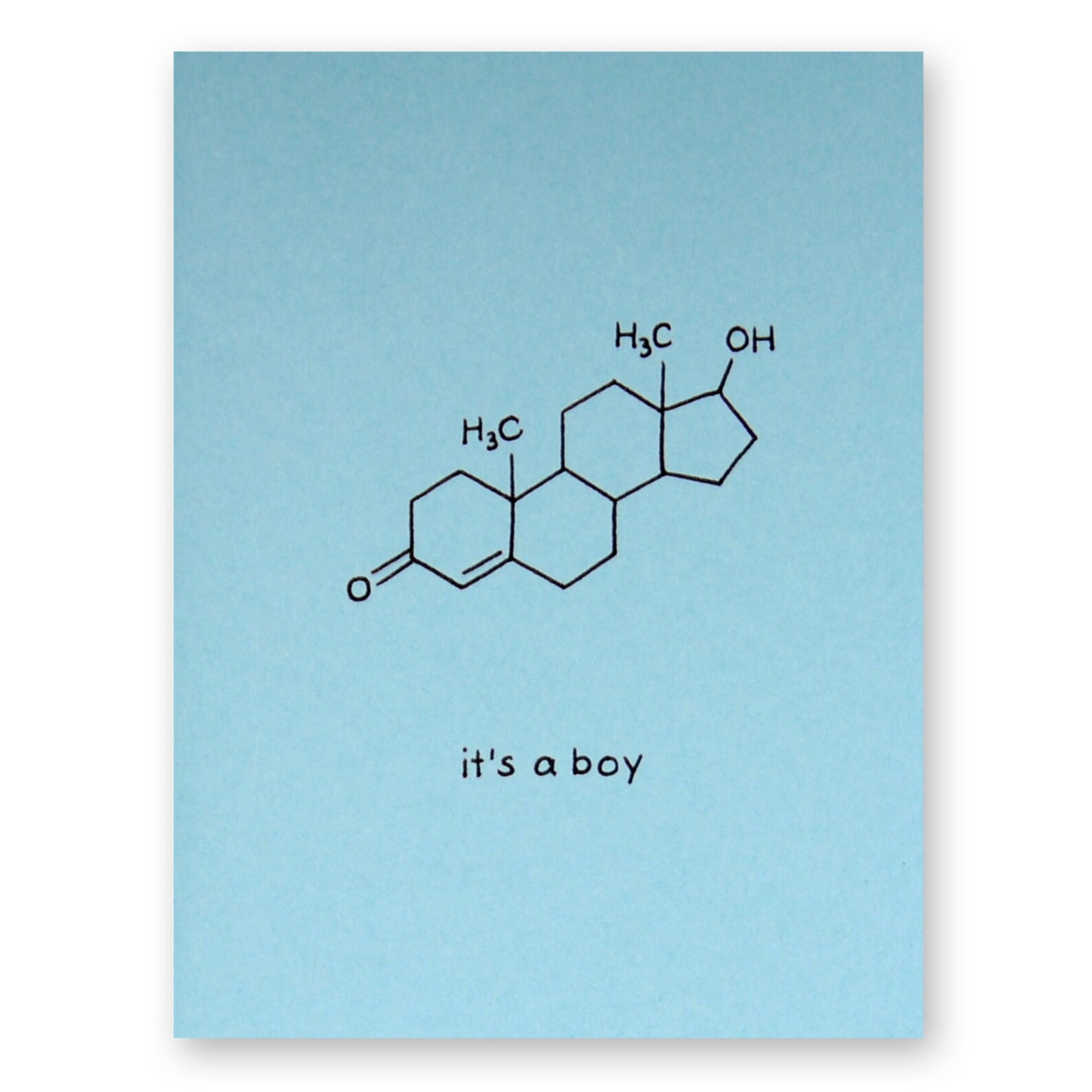 Chemistry Baby Card Science Baby Card Nerd Baby Card - Etsy Canada