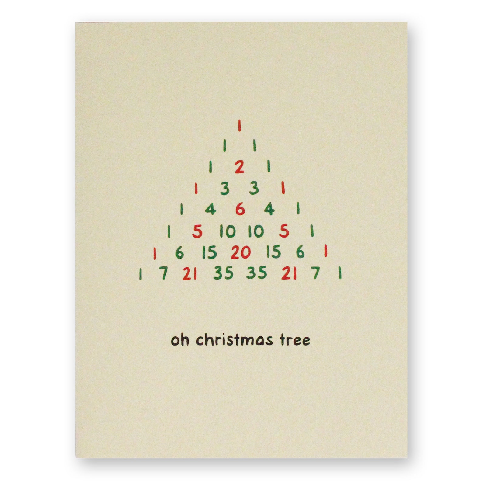 Math Holiday Card Set 5 Cards Mathematics Stats Christmas - Etsy