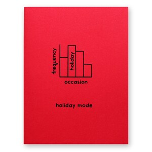 Math Holiday Card Set - 5 Cards | Mathematics Stats Christmas ...