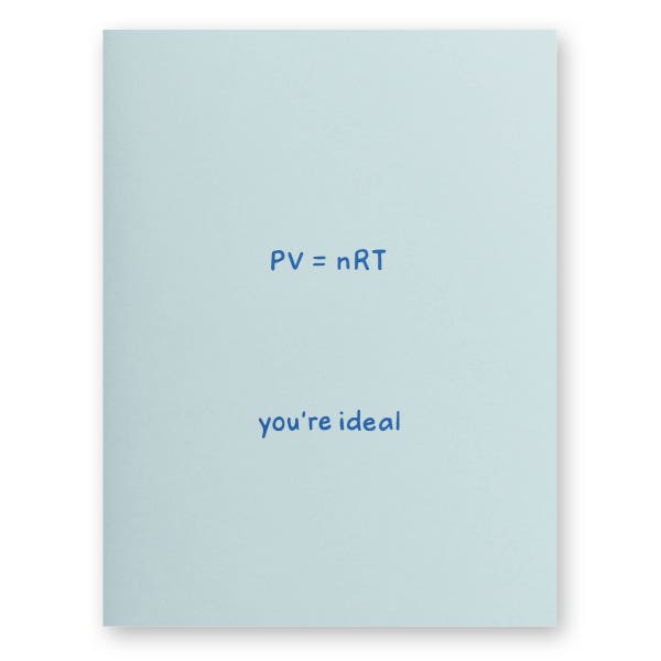 Physics Thank You Card - Etsy