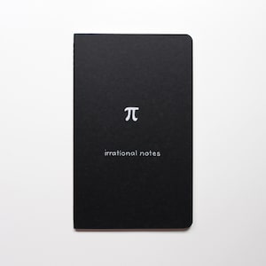 Pi Math Nerd Notebook Set - Imaginary and Irrational Notes - Imaginary ...
