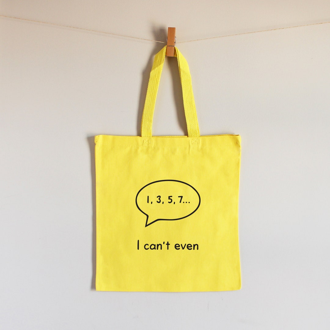 Funny Math Tote Bag Can't Even | Mathematics Teacher Maths ...
