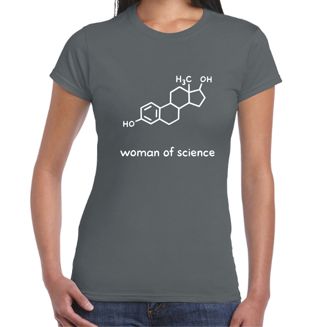 Chemistry Woman of Science T-shirt | Molecule Tee Shirt | Biochemistry ...