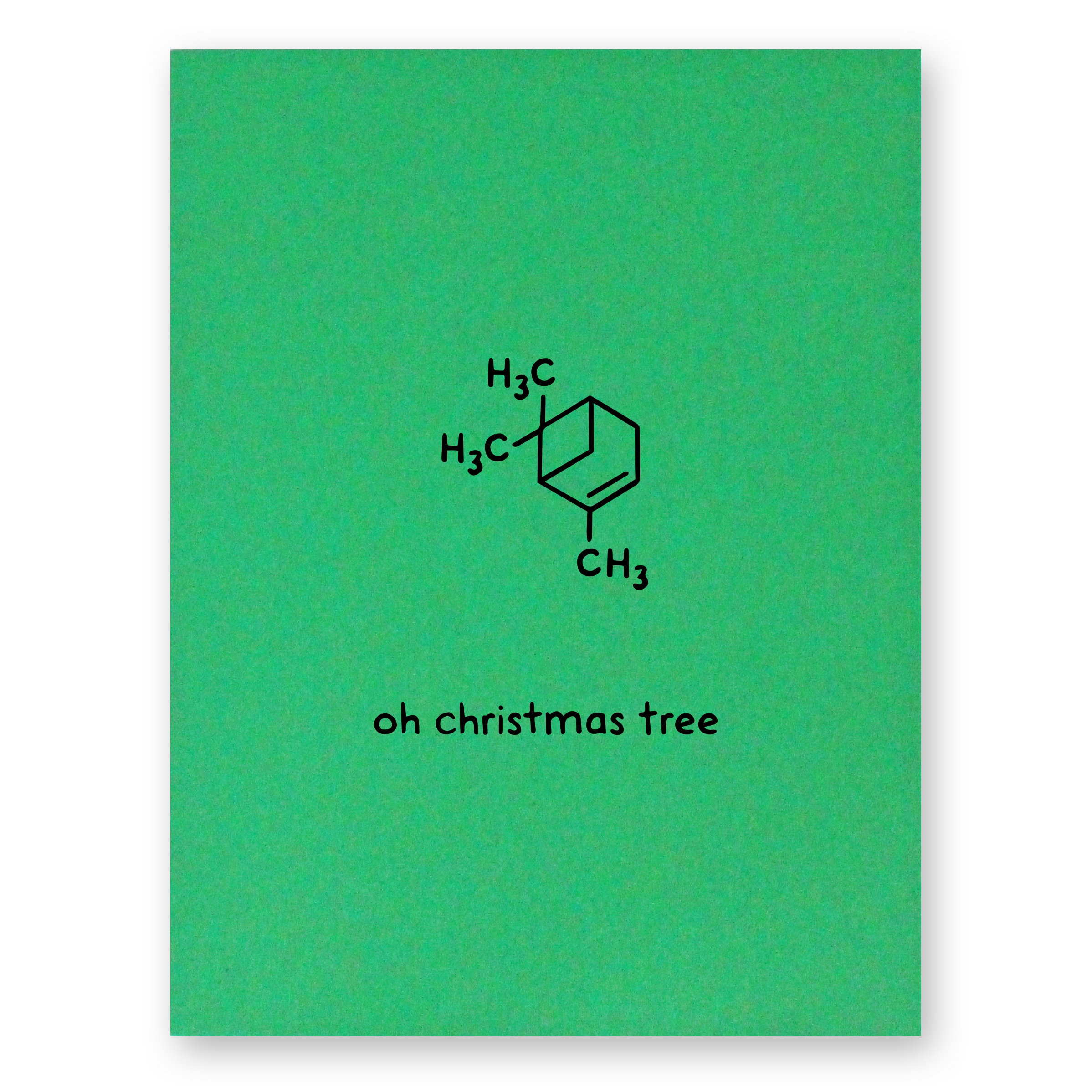 Chemistry Christmas Tree Card Science Holiday Card Oh - Etsy New Zealand