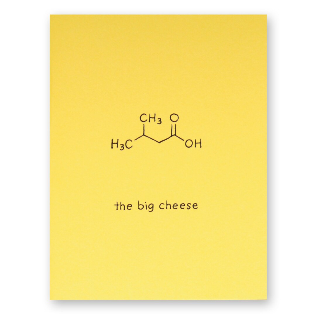 Cheese Graduation Card | Chemistry Science Nerd Geek Foodie Food ...