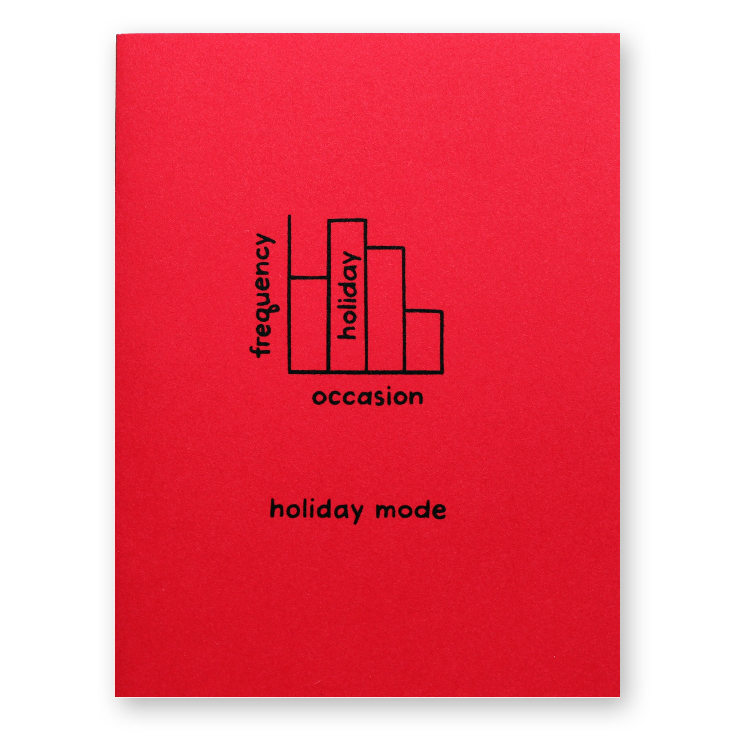 Statistics Christmas Card Holiday Mode Math Holiday Card - Etsy