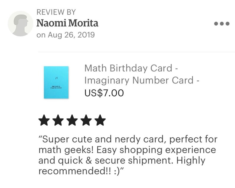 Math Birthday Card Funny Maths Mathematician Age is Just an | Etsy