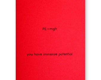 Math Equation Card | Etsy