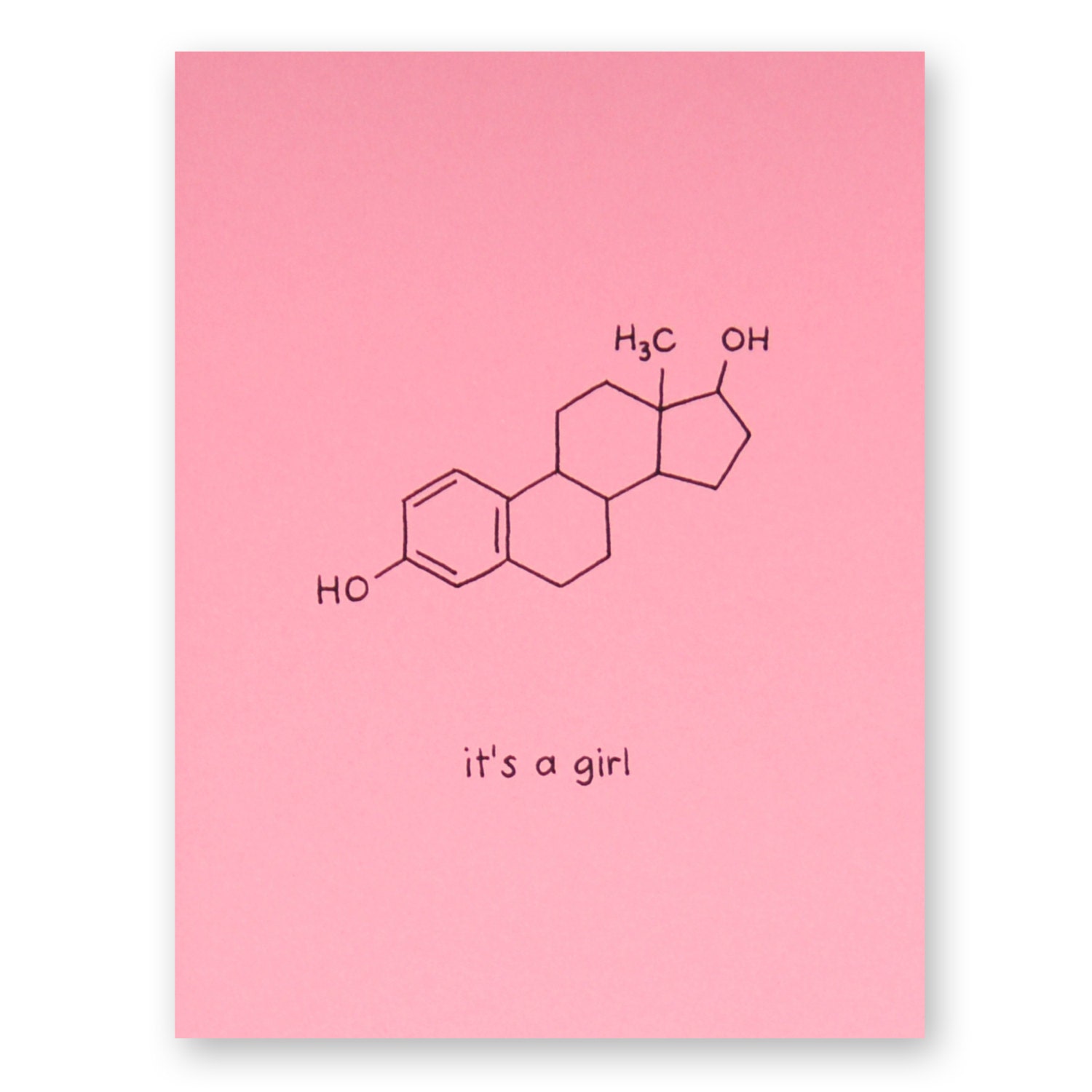 Chemistry Baby Card Science Baby Card Nerd Baby Card - Etsy Canada