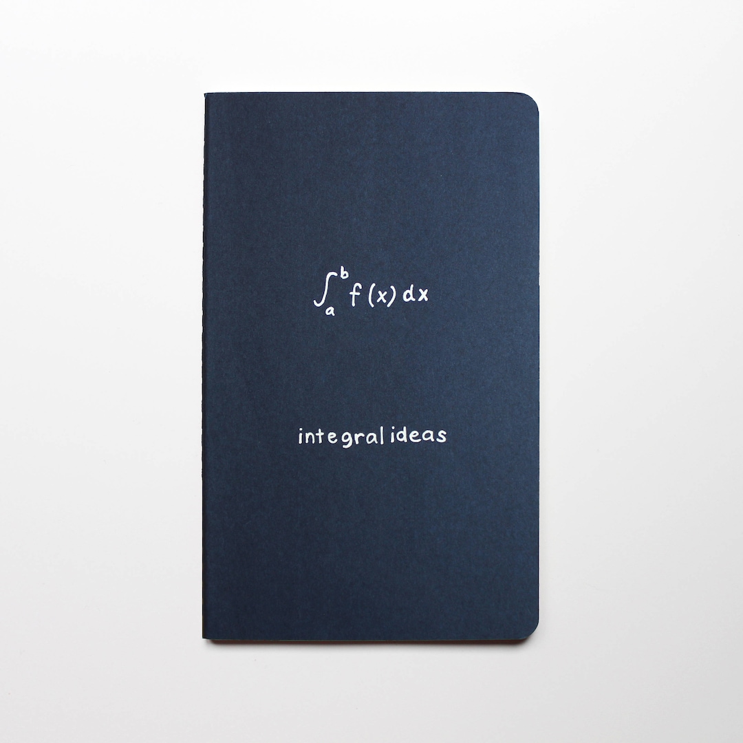 Notebook Calculus Integral Ideas (LARGE) - Math Nerd Thoughts Journal ...