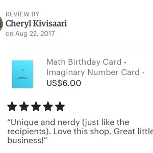 Math Birthday Card | Funny Maths Mathematician Age is Just an Imaginary ...