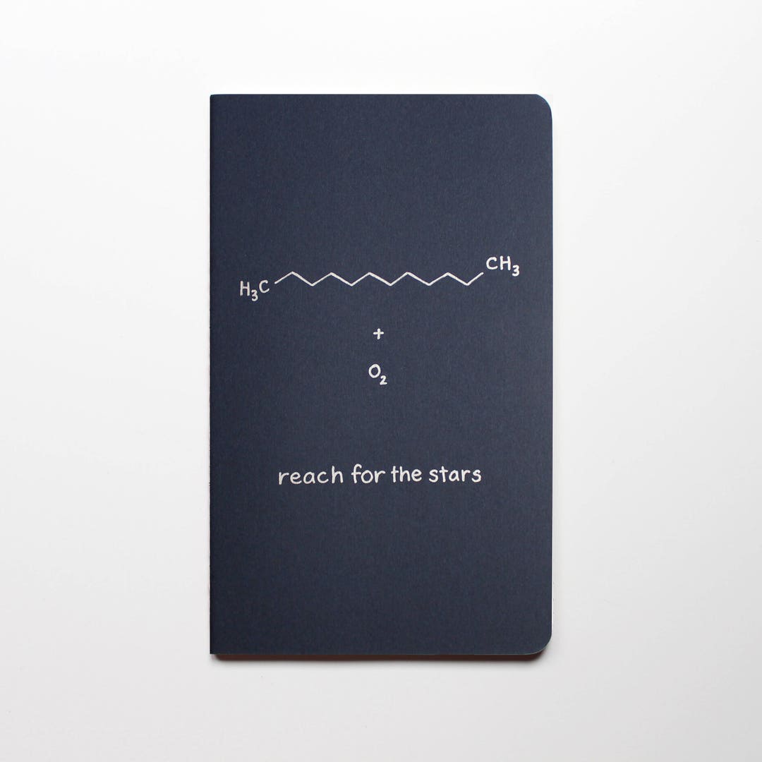 Reach for the Stars Rocket Fuel Notebook Science Journal - Astronomy ...
