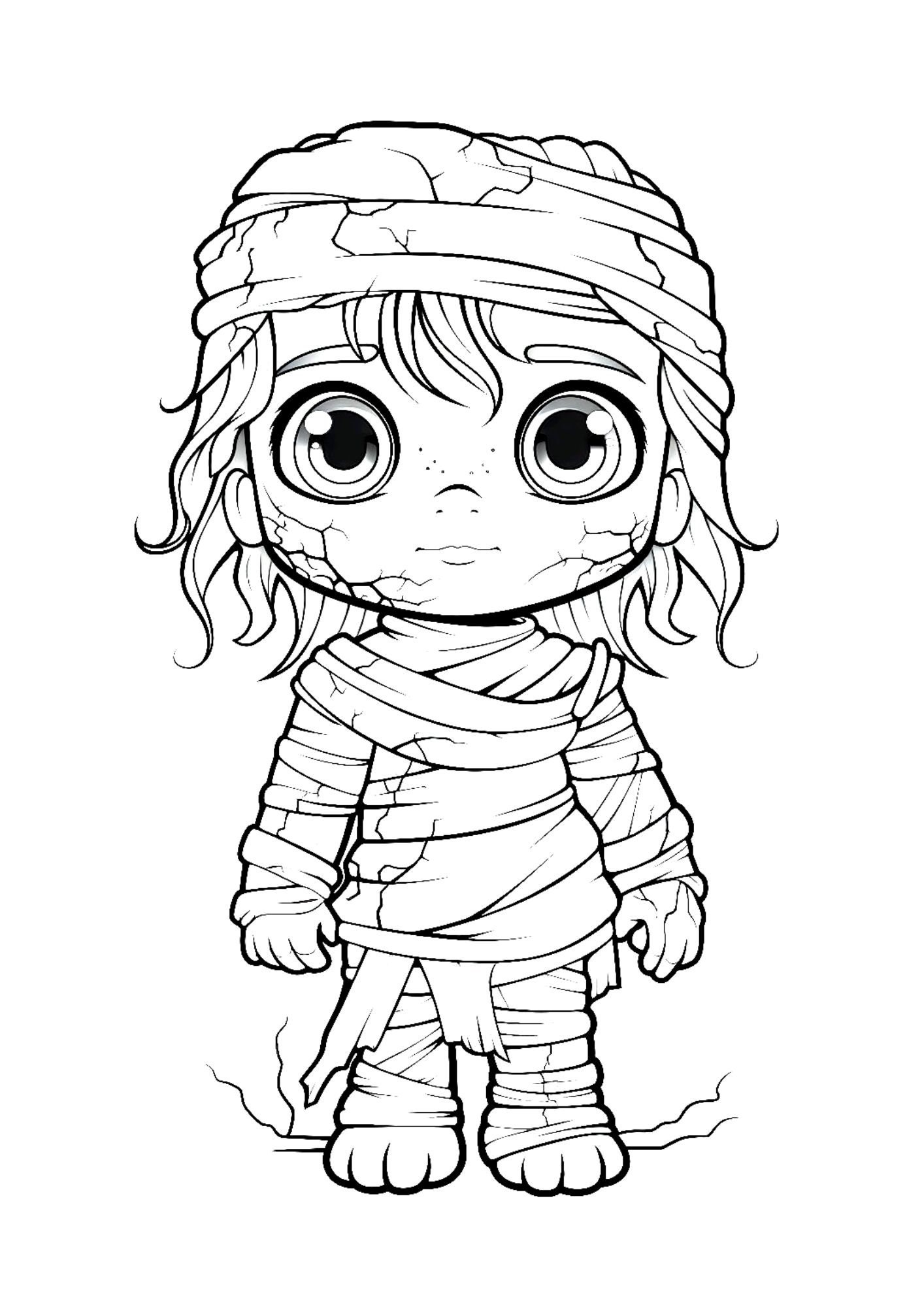 PRINTABLE - Halloween Coloring Pages for Kids: Treating Halloween With ...