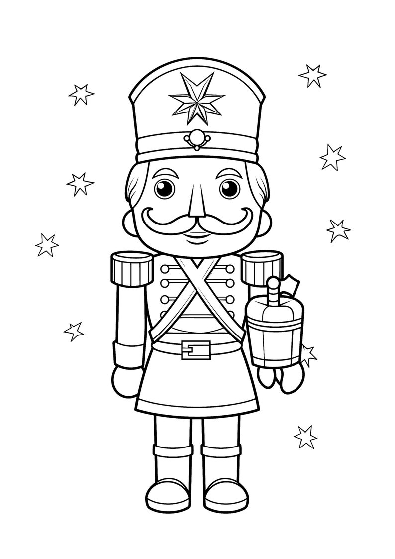 PRINTABLE- Magical Moments With the Nutcracker Prince Coloring Page for ...