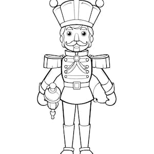 PRINTABLE- Magical Moments With the Nutcracker Prince Coloring Page for ...