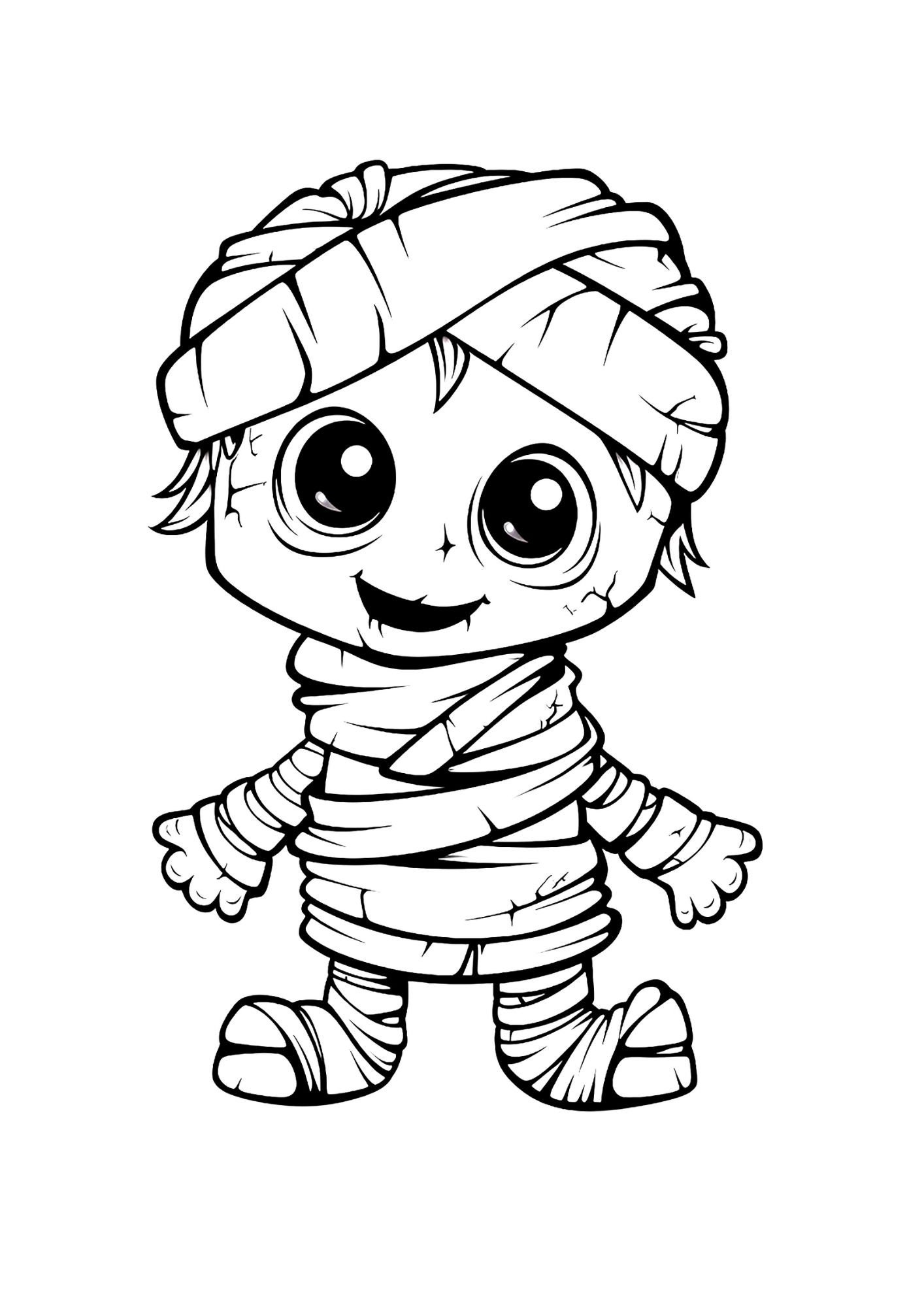 PRINTABLE - Halloween Coloring Pages for Kids: Treating Halloween With ...