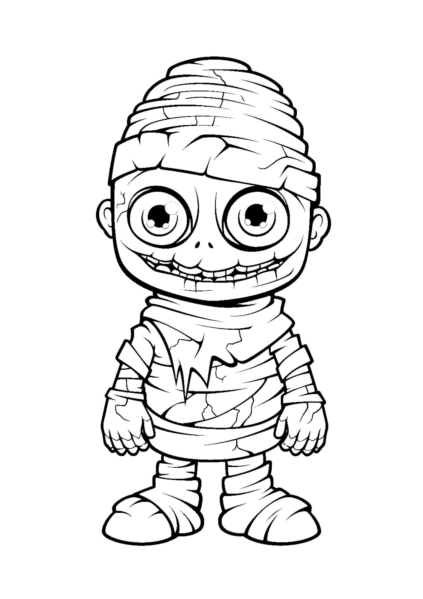 PRINTABLE - Halloween Coloring Pages for Kids: Treating Halloween With ...