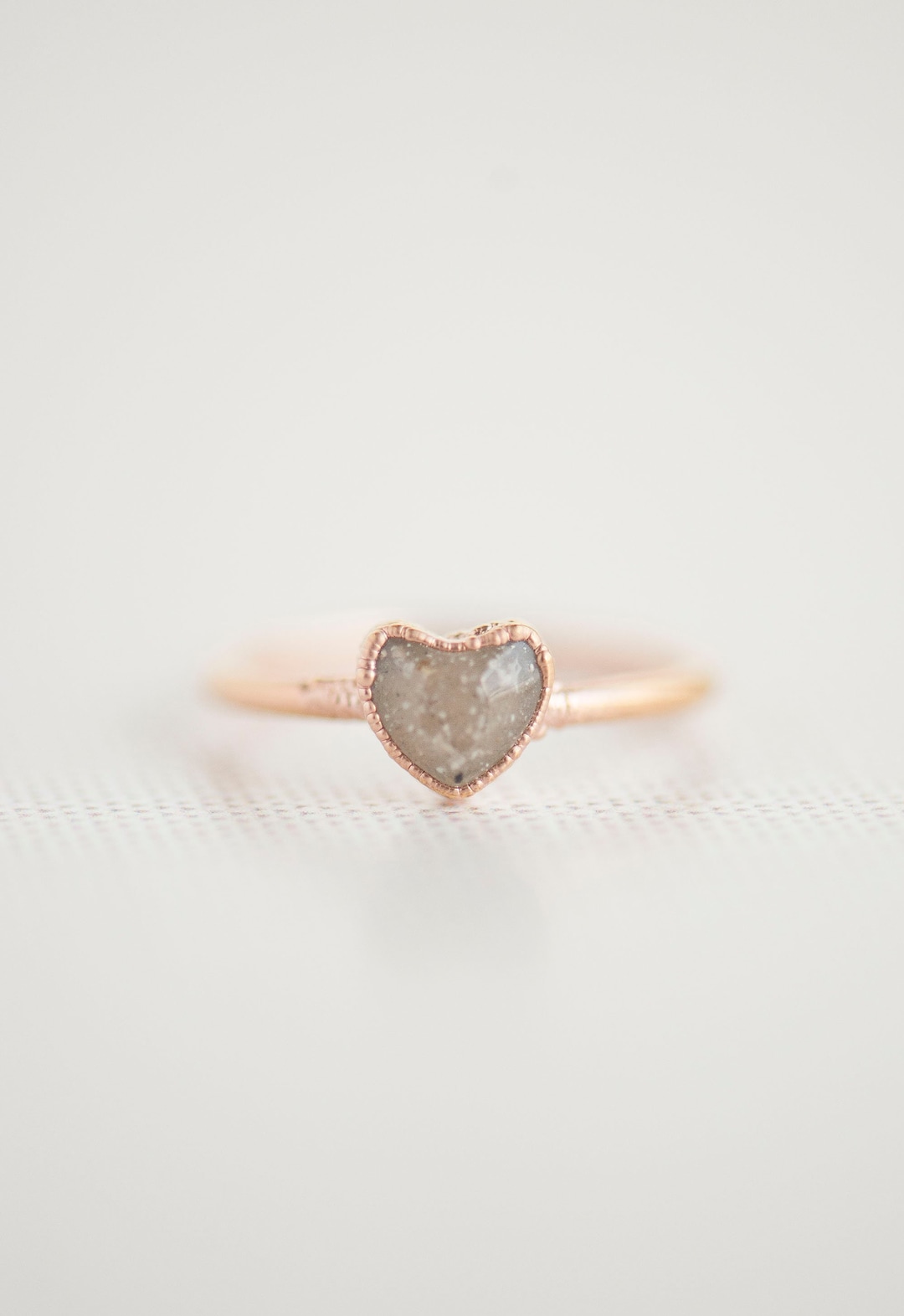 Custom Pet Cremation Ring – Electroformed Copper Memorial Jewelry With ...