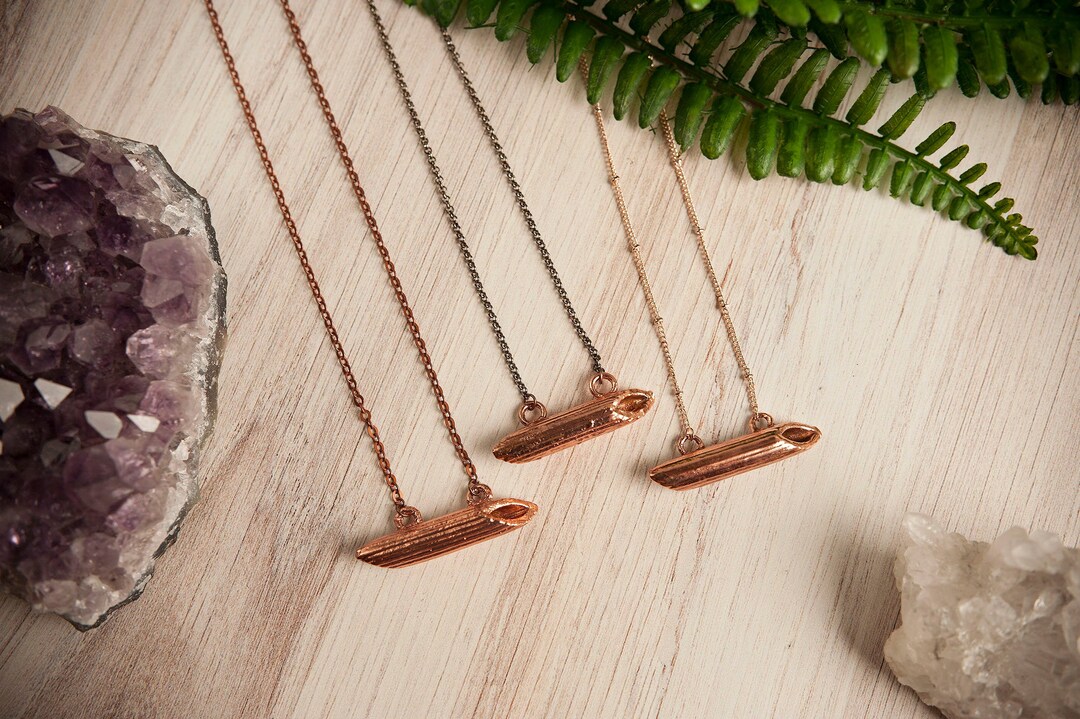 PENNE Electroformed Copper Pasta Collection Necklace - Etsy