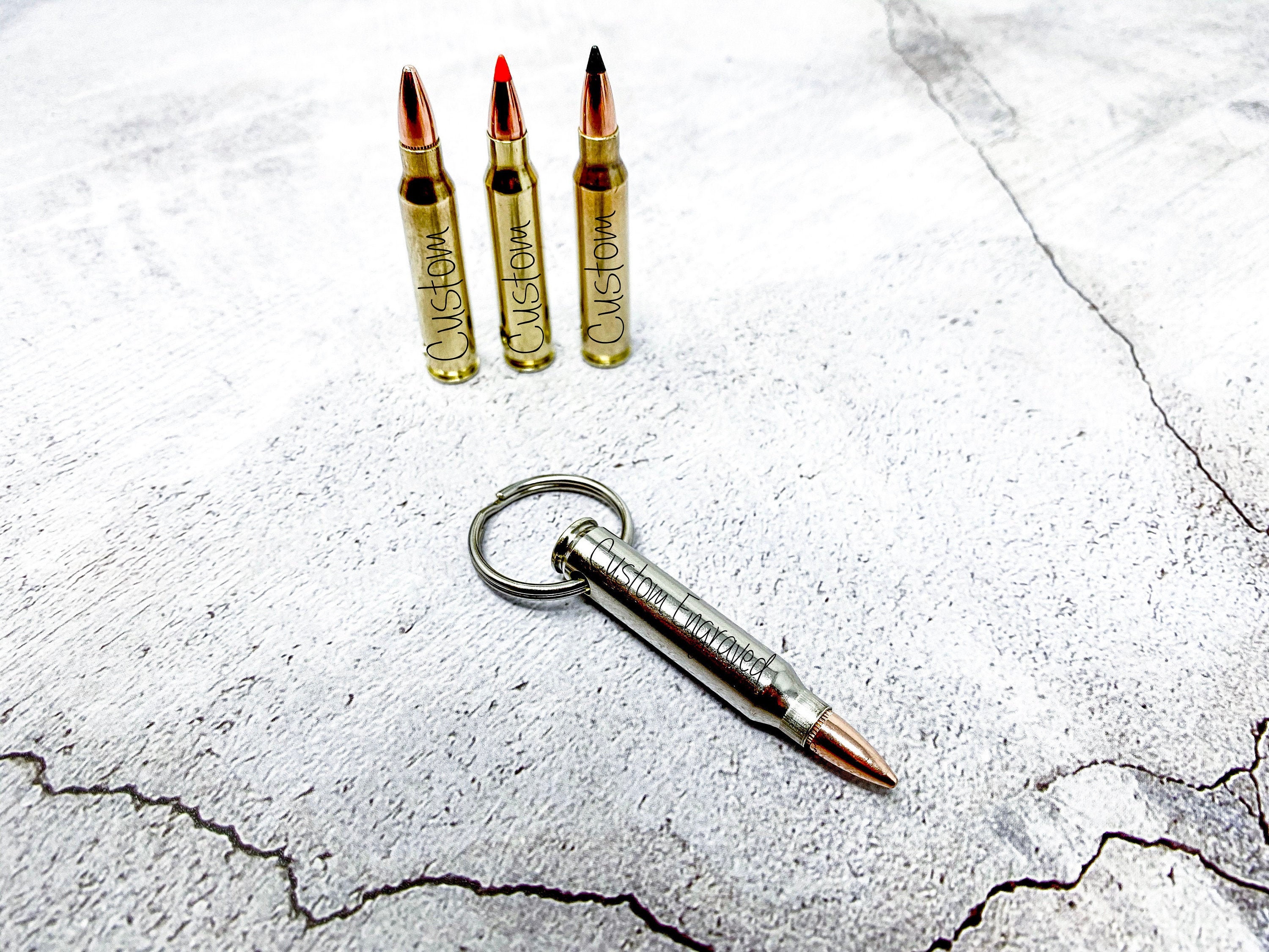 AR-15 Bullet Keychains Custom Engraved Gifts For Him Gifts | Etsy