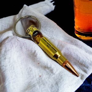 AR-10/.308 Bullet Bottle Opener-keychain-custom Engraved-personalized ...