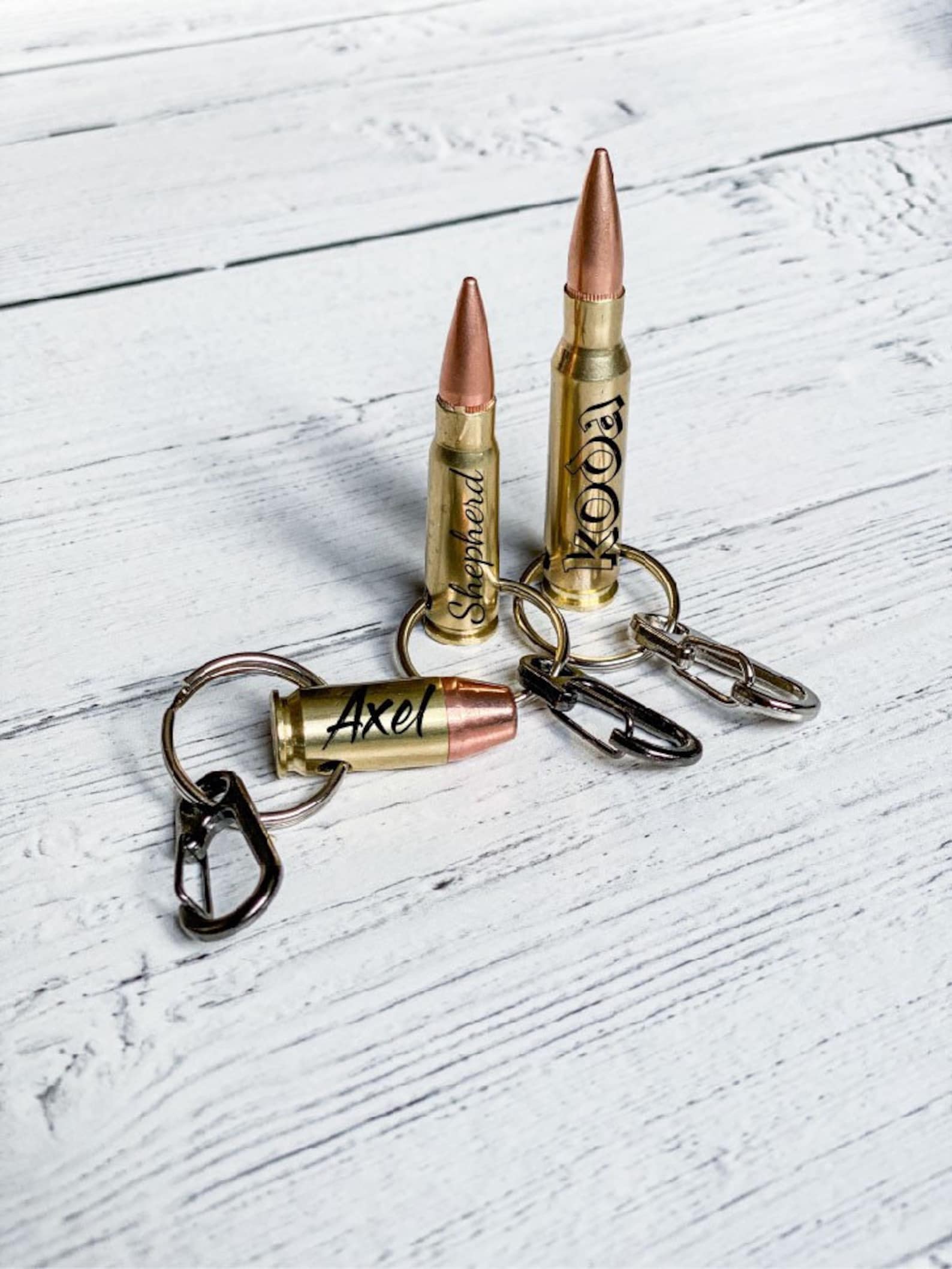 Personalized Bullet Dog Tag Pet ID Tag Custom Engraved - Etsy