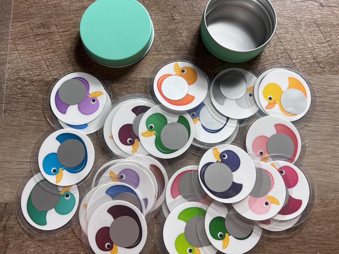 Rubber Duck Scratch off Savings Challenge Save 400 40 Laminated Cut Out ...