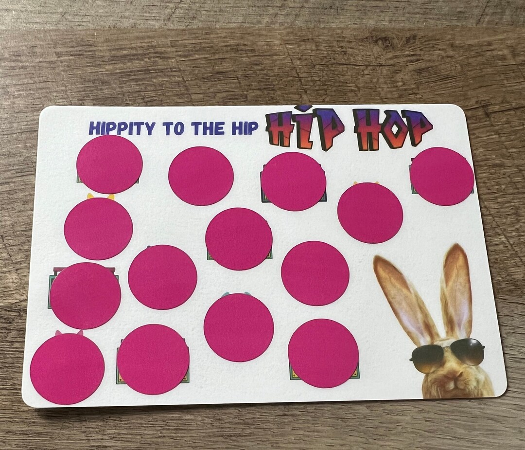 Hippity to the Hip Hip Hop Scrarch off Savings Challenge || Easter ...
