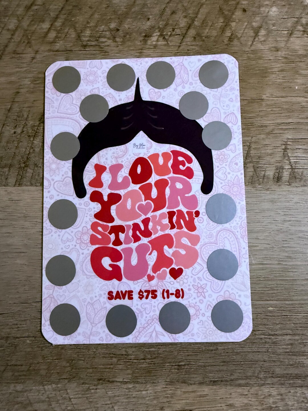 I Love Your Stinking Guts Mini Savings Challenge || Save 75 || Scratch ...