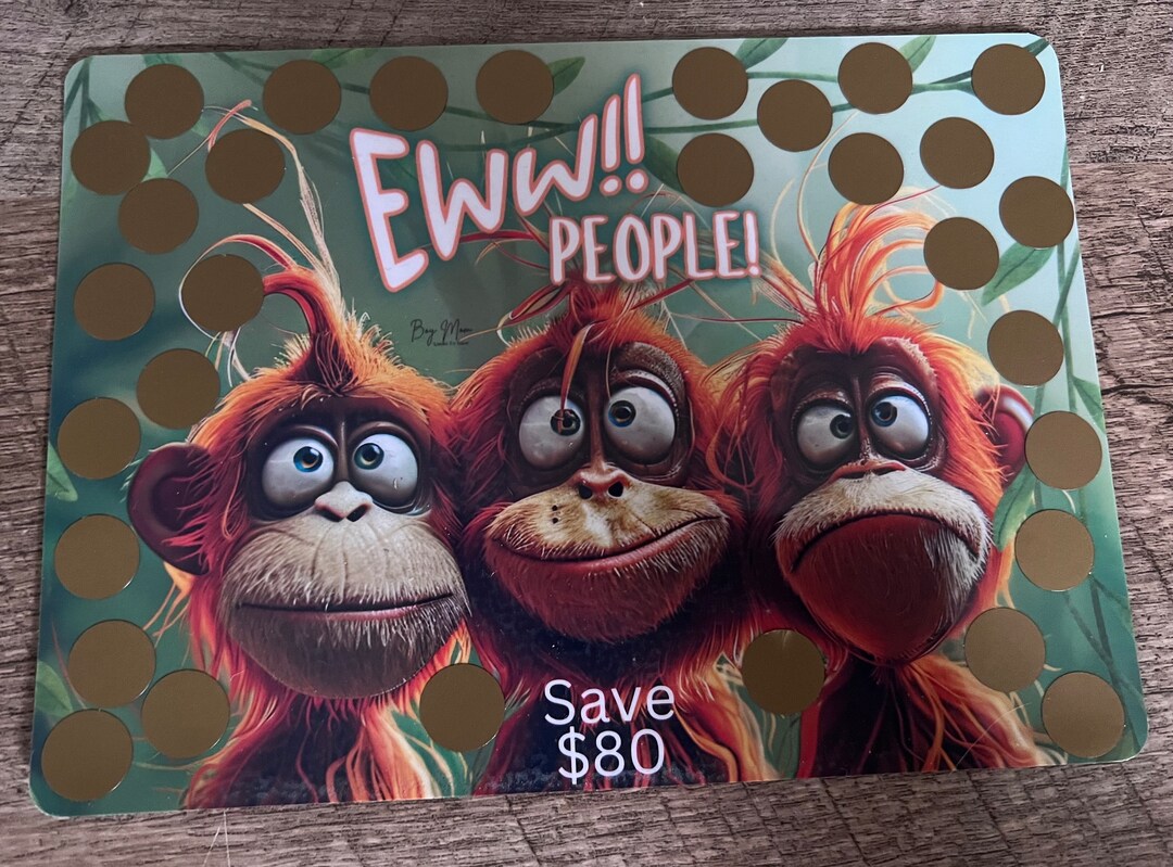 Eww! People! Mini Savings Challenge || Save 80 || Funny Scratch off ...