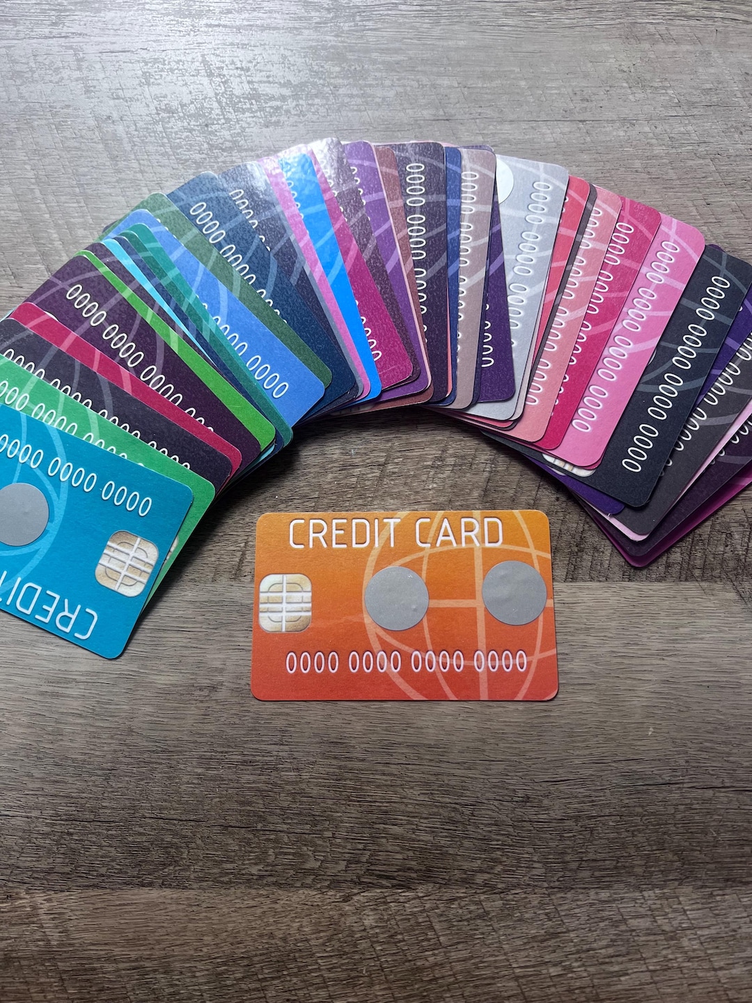 Credit Card Cut Out Scratch off Savings Challenge || Save 800 || 48 ...