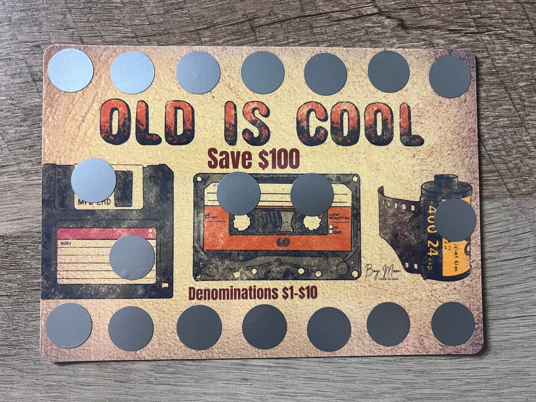 Old is Cool Savings Challenge || Save 100 || Scratch off Savings ...