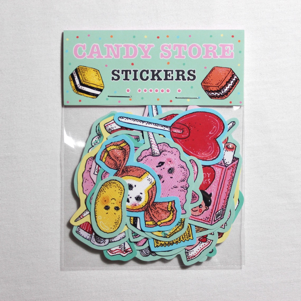Candy Store STICKERS 35 Pack - Etsy