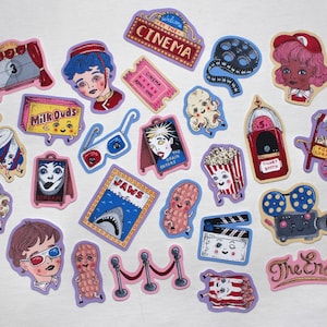 Cinema STICKERS (25 Pack) - Etsy